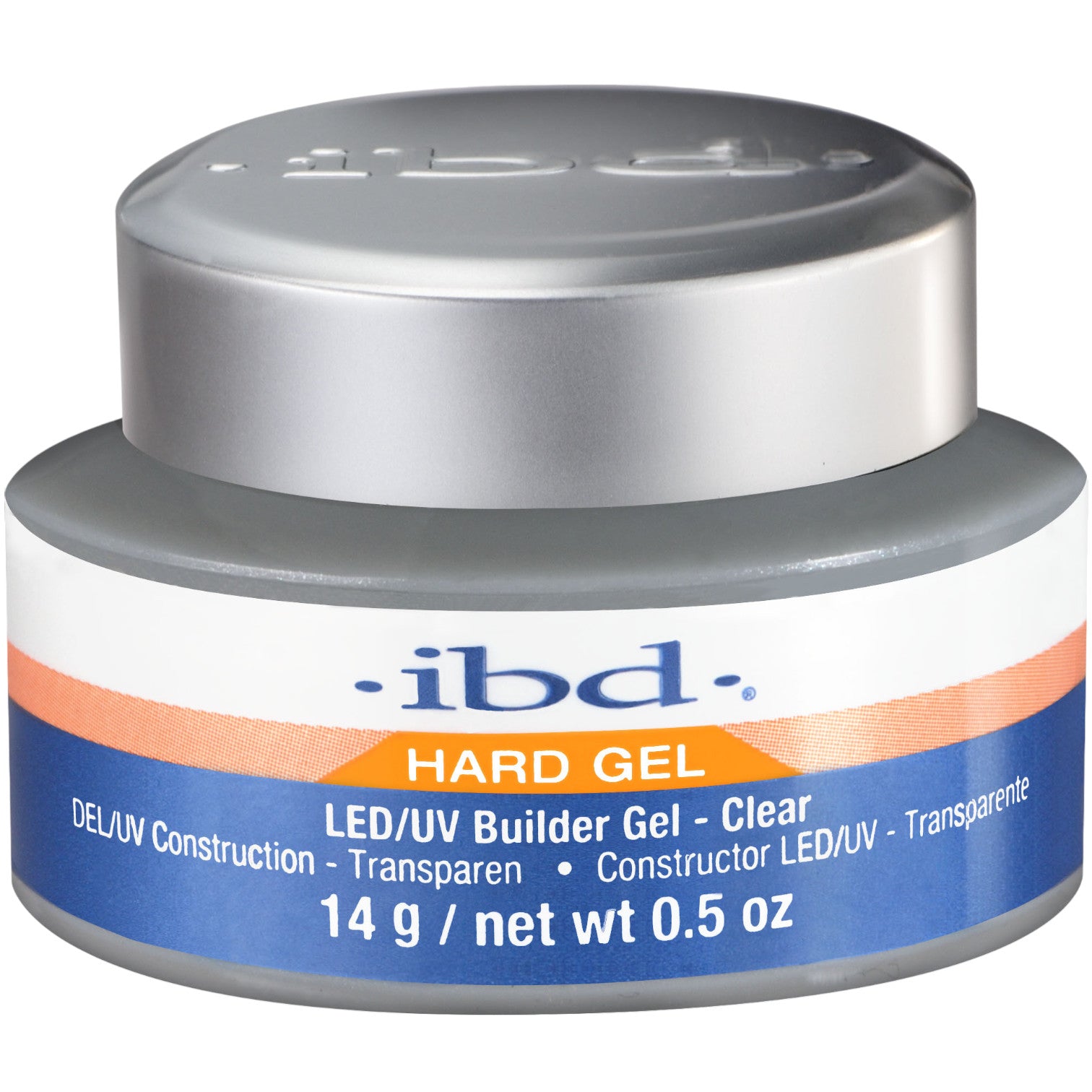 IBD Hard Gel LED/UV Builder - Clear, 14ml, 56ml